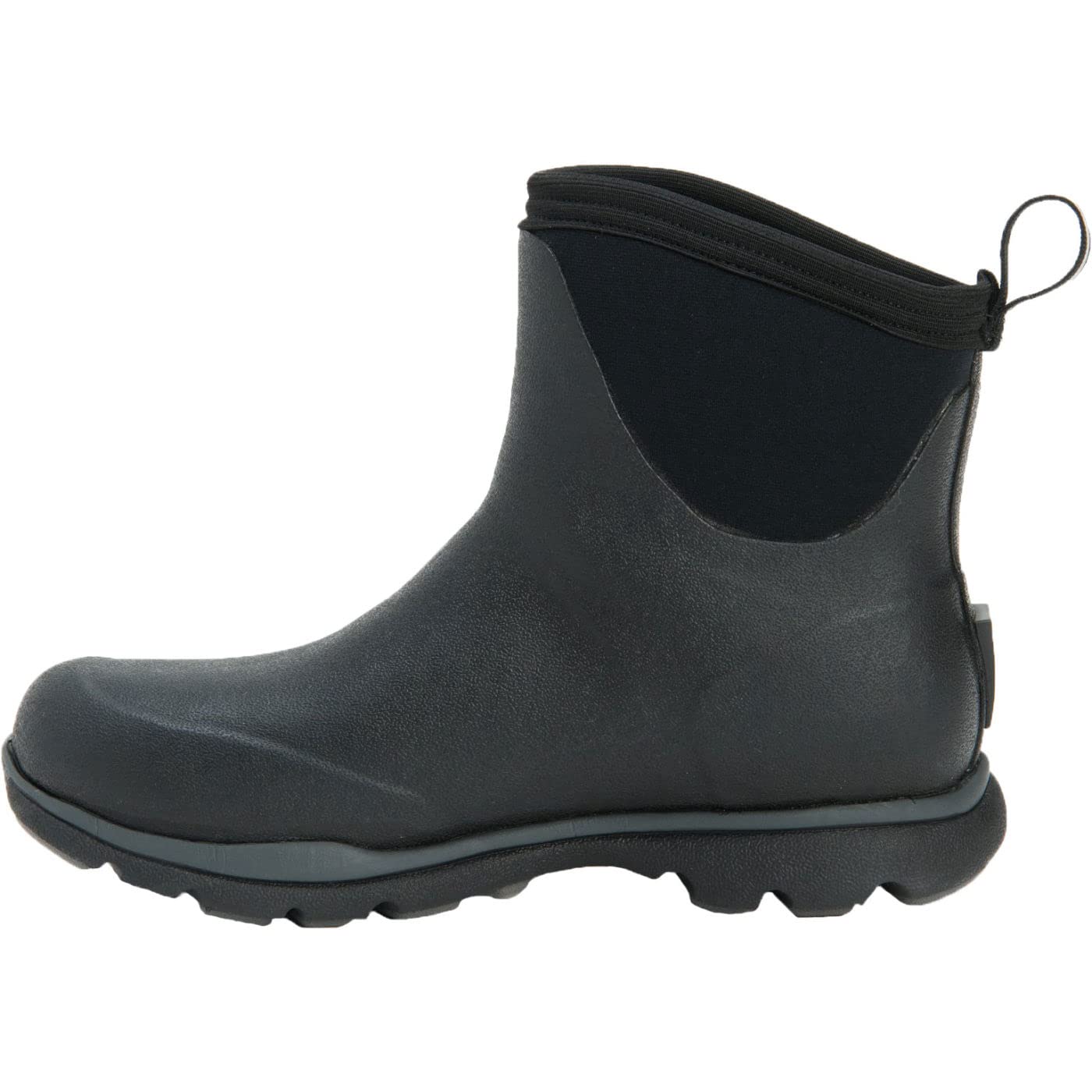 Muck Boot mens Arctic Excursion Ankle Snow Boot, Black, 8-8.5 US