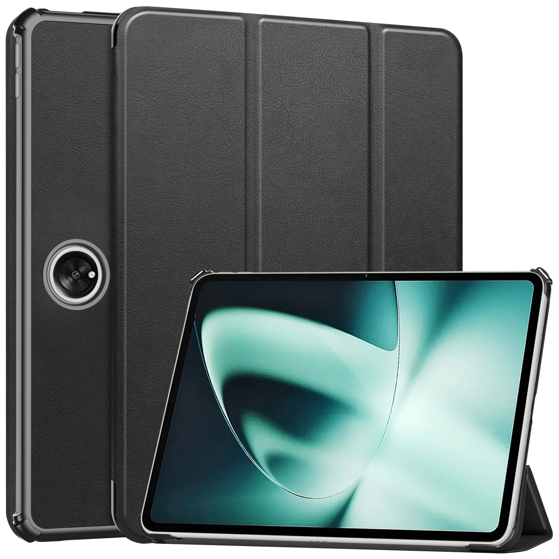 zZjoOoj for Xiaomi Redmi Pad Case 10.61 inch, Ultra Thin and Lightweight, Auto Alarm Clock/Sleep, Black