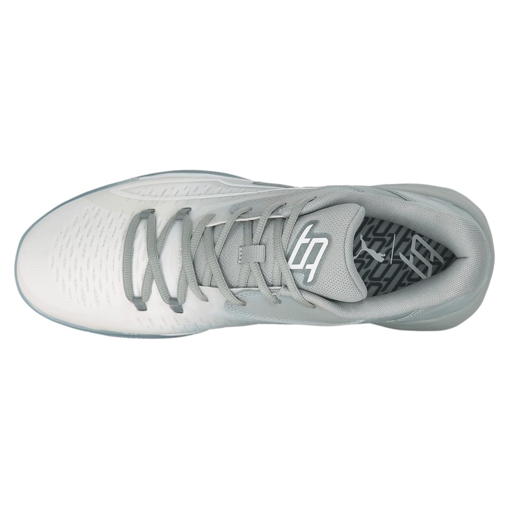 PUMA Womens Stewie 1 Team Basketball Sneakers Athletic Shoes - Grey - Size 7.5 M