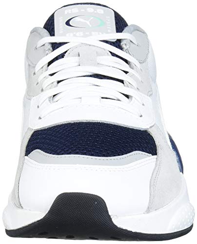 PUMA RS 9.8 Sneaker, White-Peacoat-h, 11.5 M US