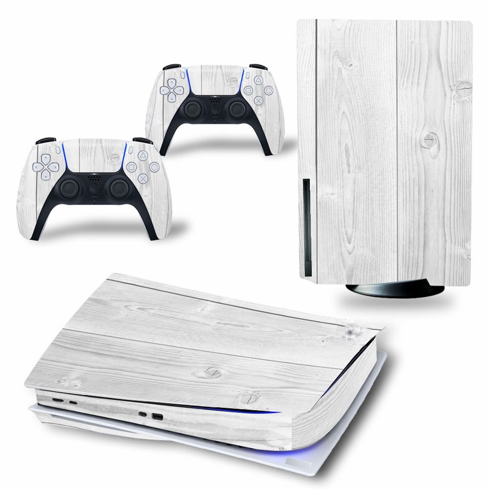 Top factory BUCEN for PS5 Skin Disc Edition & Digital Edition Console and Controller Vinyl Cover Skins Wraps Scratch Resistant, Compatible with for PS5 174752 Anti Scratch (Size : Disc Version)