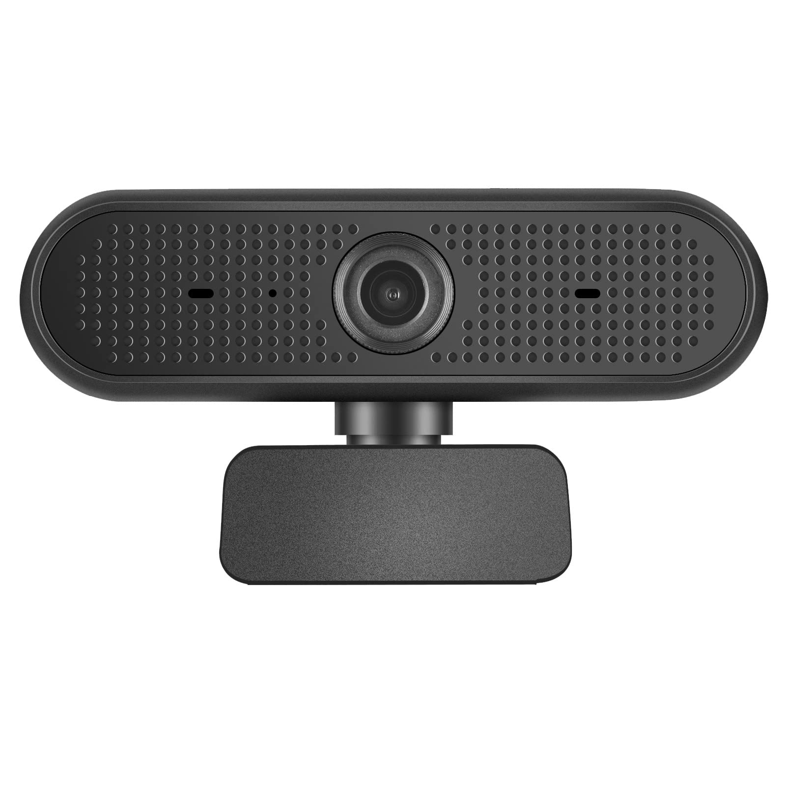 Webcam, Webcam Driver-Free for Laptop, 1080P HD Computer Camera with AI-Noise Canceling Microphones, Adjustable Field of View, Built-in Privacy Cover