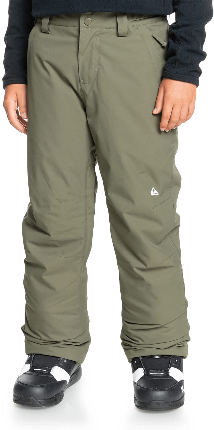 Quiksilver Estate Kids Snowboard Pants Grape Leaf Sz M (12)