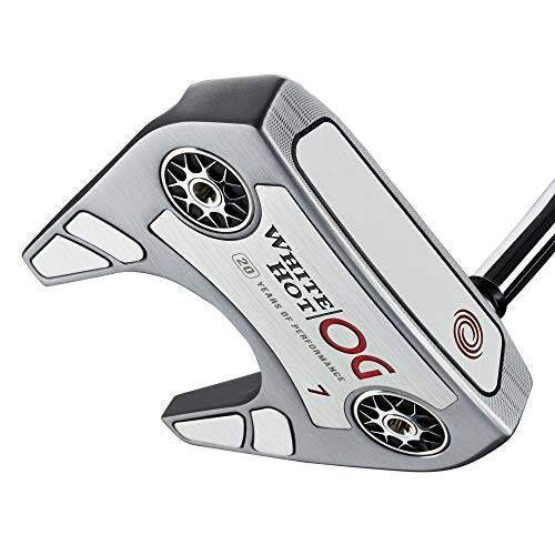 Odyssey Golf White Hot OG Putter (Left-Handed, Seven, Steel, 33')
