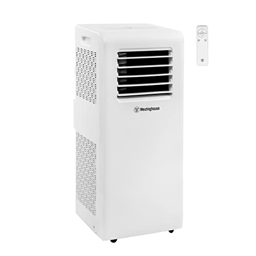 Westinghouse 10,000 BTU Portable Air Conditioner with Home Dehumidifier, Remote Control - For Rooms Up To 450 Square Feet