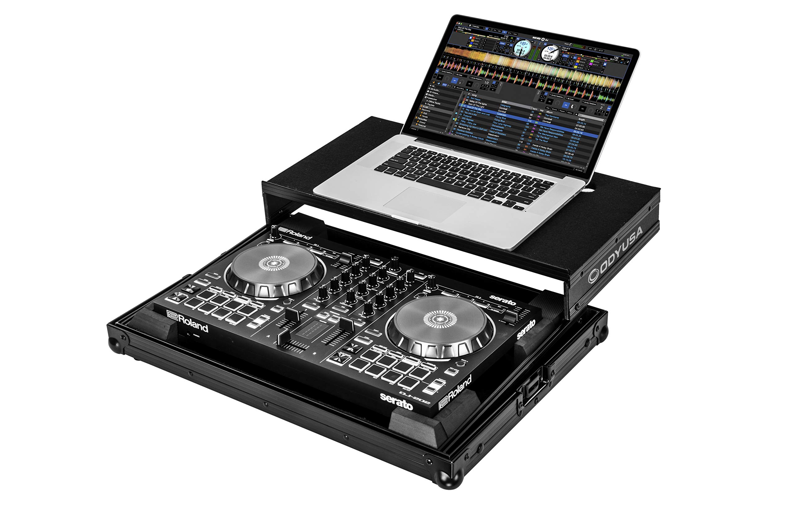 Odyssey Black Label Low profile case for Roland DJ-202