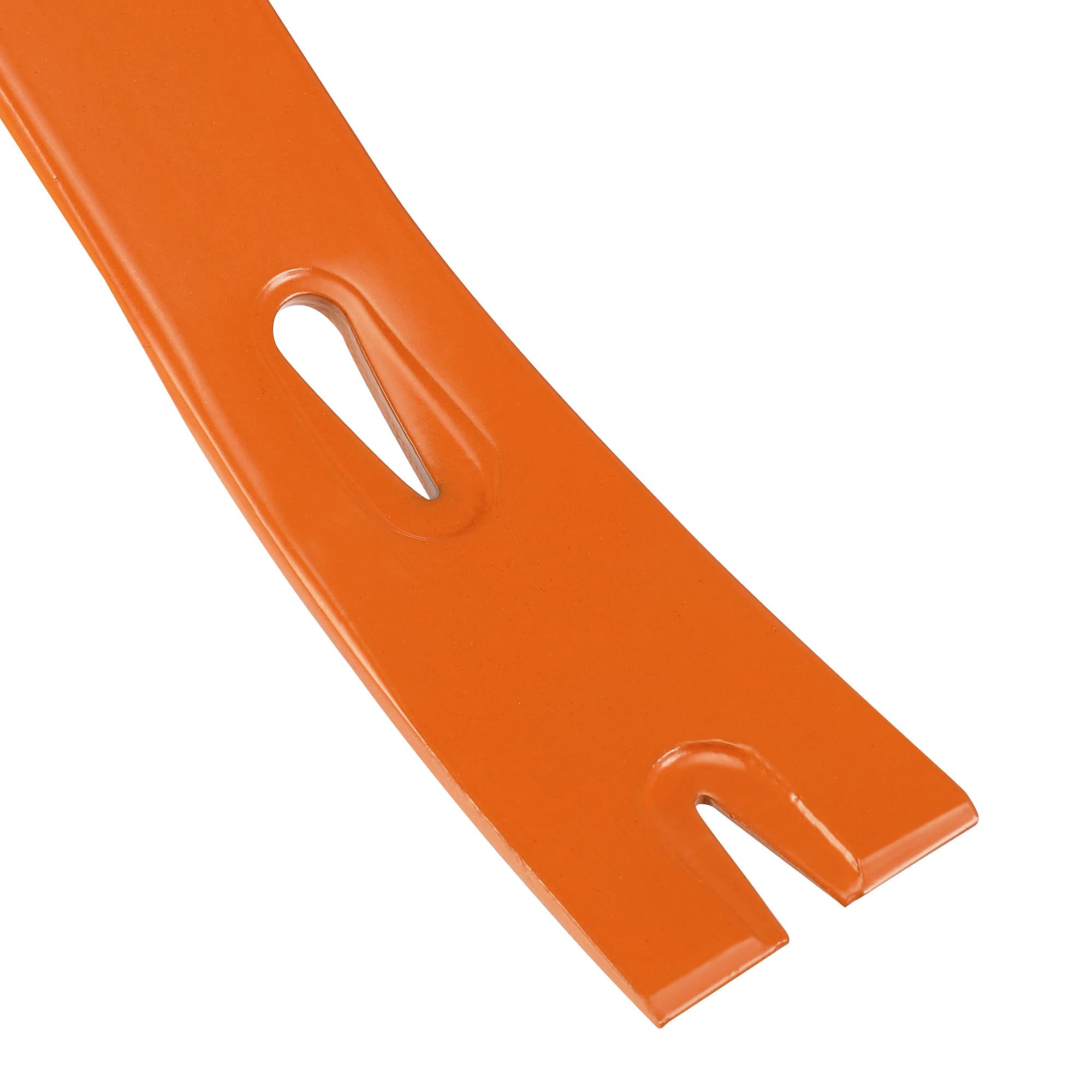 ValueMax 2-piece Flat Pry Bar Set, Includes 7-1/2β Mini Pry Bar, 15β Heavy Duty Nail Puller, Claw Bar, Wonder Bar, Corrosion Resistant Carbon Steel Made, for Kitchen Remodel, Prying Apart Boards