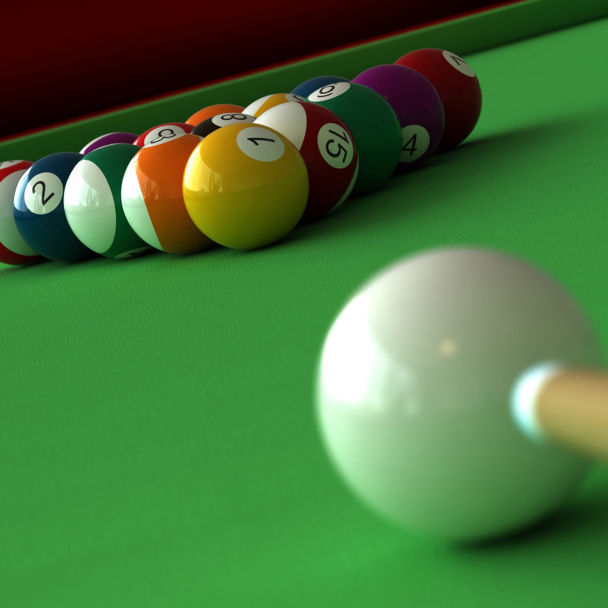 Mini Tabletop Pool Set- Billiards Game Includes Game Balls, Sticks, Chalk, Brush and Triangle-Portable and Fun for the Whole Family by Hey! Play!(Green)