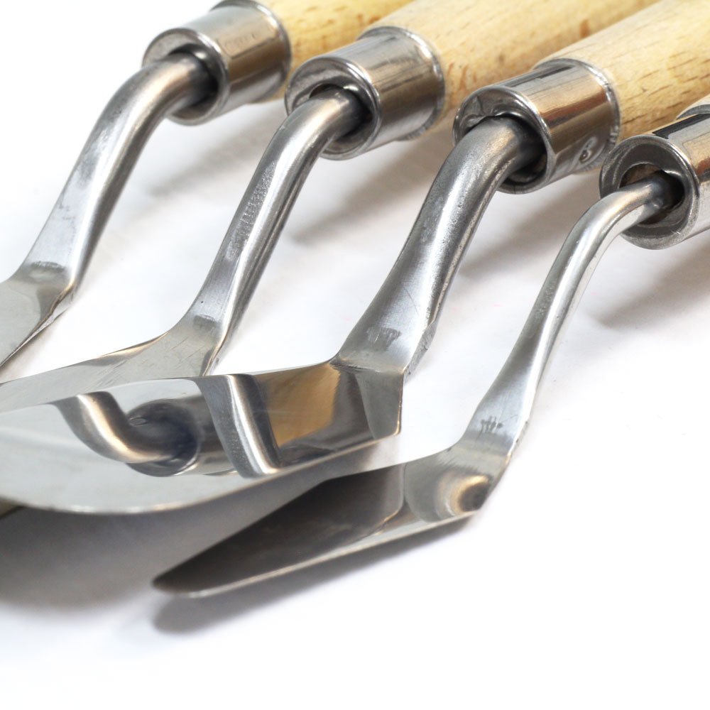 Mont Marte Studio Palette Knife Set, 5 Piece. Selection of Different Sizes and Styles of Stainless Steel Palette Knives.