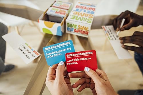 WHAT DO YOU MEME? Same Same But Different - The Party Game of Double Entendres β Adult Card Games for Game Night