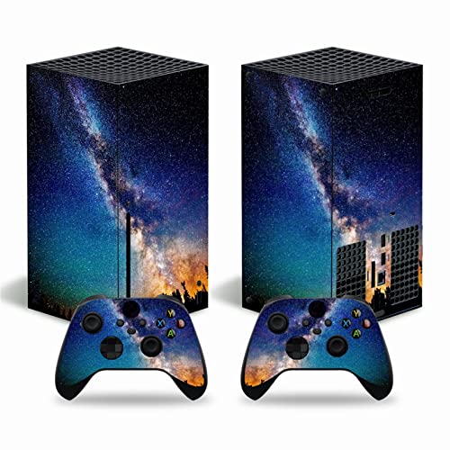 Top factory Skin Decal Protective Vinyl Skin Decal Cover for Series X Console Skins Wrap Sticker with Two Free Wireless Controller Decals 73207 Decal