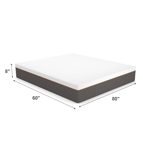 OYT Queen Size Mattress, 8" Inch Gel Memory Foam Queen Bed Mattress in a Box with CertiPUR-US Certified Foam for Sleep Supportive & Pressure Relief,cloud-like experience