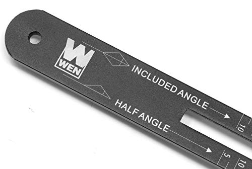 WEN ME360P Aluminum Miter Saw Bevel Gauge and Corner Angle Finder for Woodworking