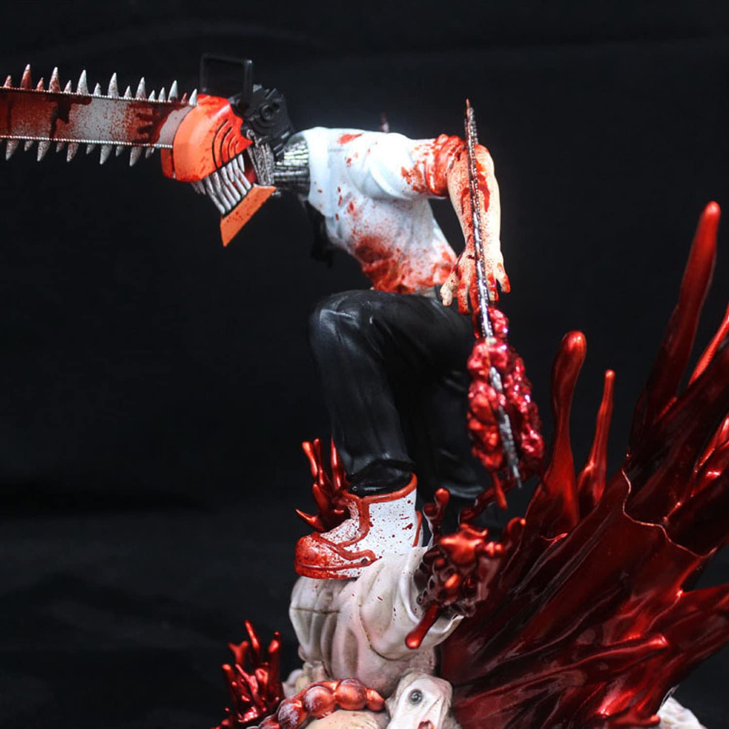 ZEVREVS 14inch Chainsaw Man Figure Denji Figure Decoration Model Collection(The Best Gift for Chainsaw Man Fans)