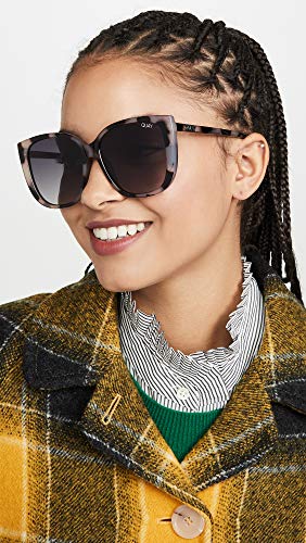 Quay Australia Ever After Milky Tortoise/Smoke Fade One Size
