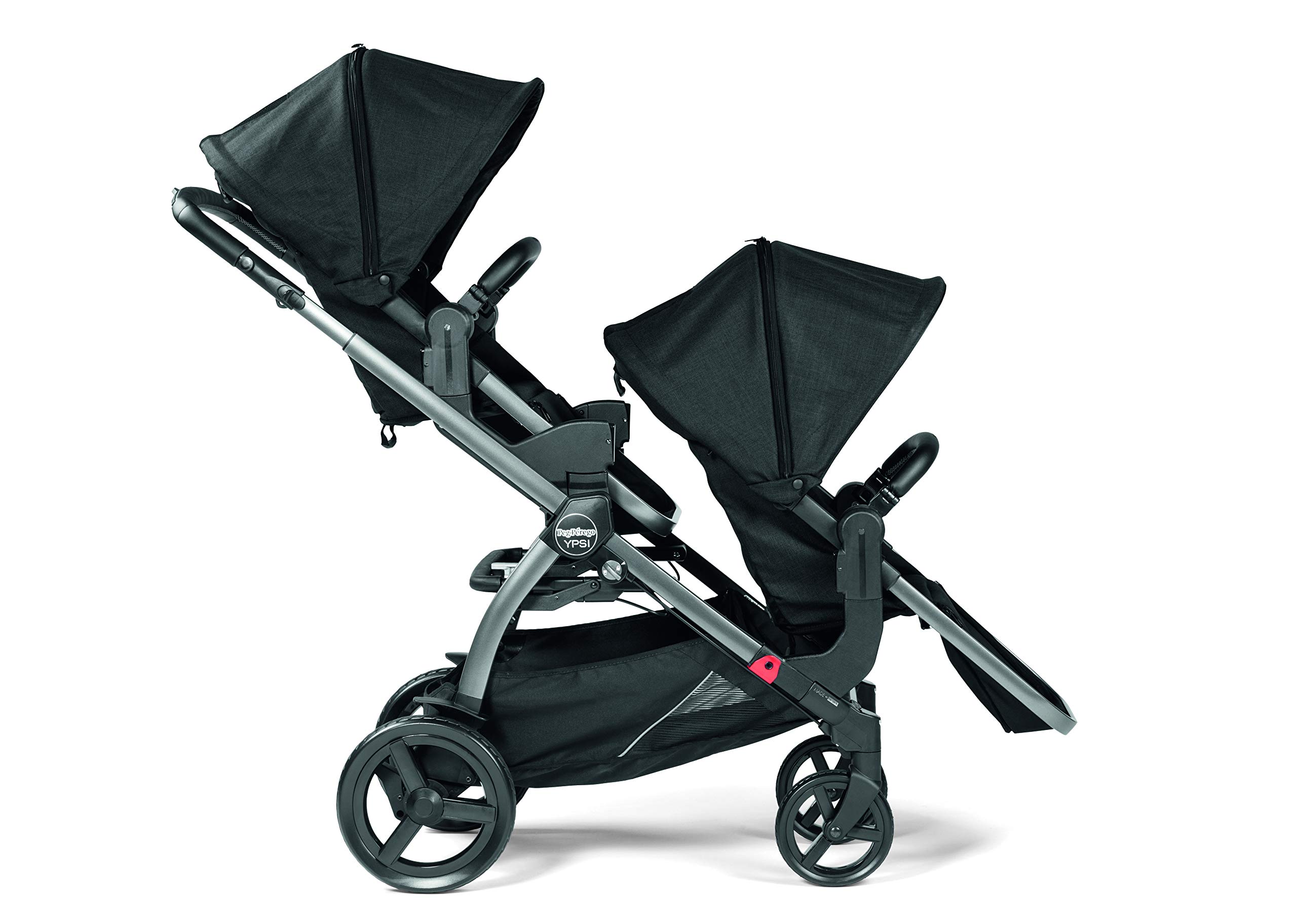 Peg Perego Companion Seat - Accessory - Compatible with Ypsi Strollers - Mon Amour (Beige & Pink)