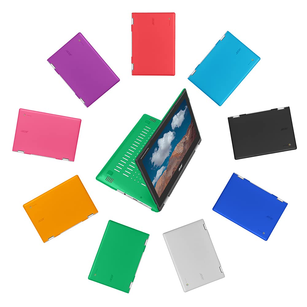 mCover Case Compatible for 2020~2021 11.6" Acer Chromebook Spin 311 CP311-2H Series Convertible Notebook ONLY (NOT Fitting Other Acer Models) - Aqua