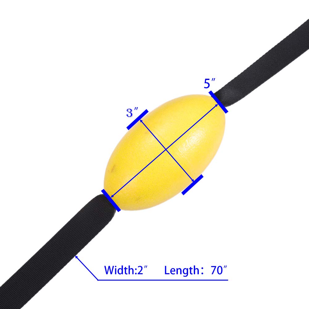 MOOCY 70'' Drift Anchor Tow Throw Leash Line with EVA Buoy Float & Clip for Grip Kayak Canoe Accessories,Floating Anchor Marker Buoy