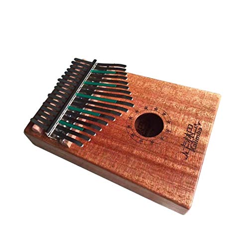 SLFDXDP Thumb Piano Thumb Finger Piano Kalimba 17-Note Finger Piano Beginners and Advanced Beginners Entry Portable Musical Instrument Kalimba Portable (Color : B)