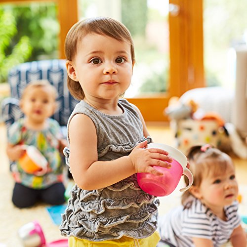 Munchkin® 2 Piece Snack Catcher®, Pink/Orange, 2 Count (Pack of 1)