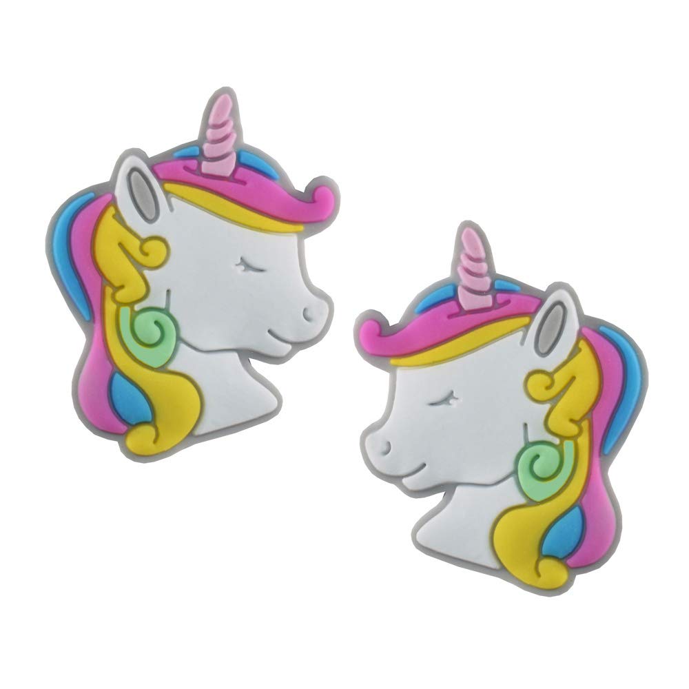 Racket Expressions, Tennis Shock Absorber, Tennis Racket Dampener for Adults & Kids Tennis Racket Accessories, Tennis Vibration Dampeners, Essential Tennis Dampener - Pack of 2 Unicorn