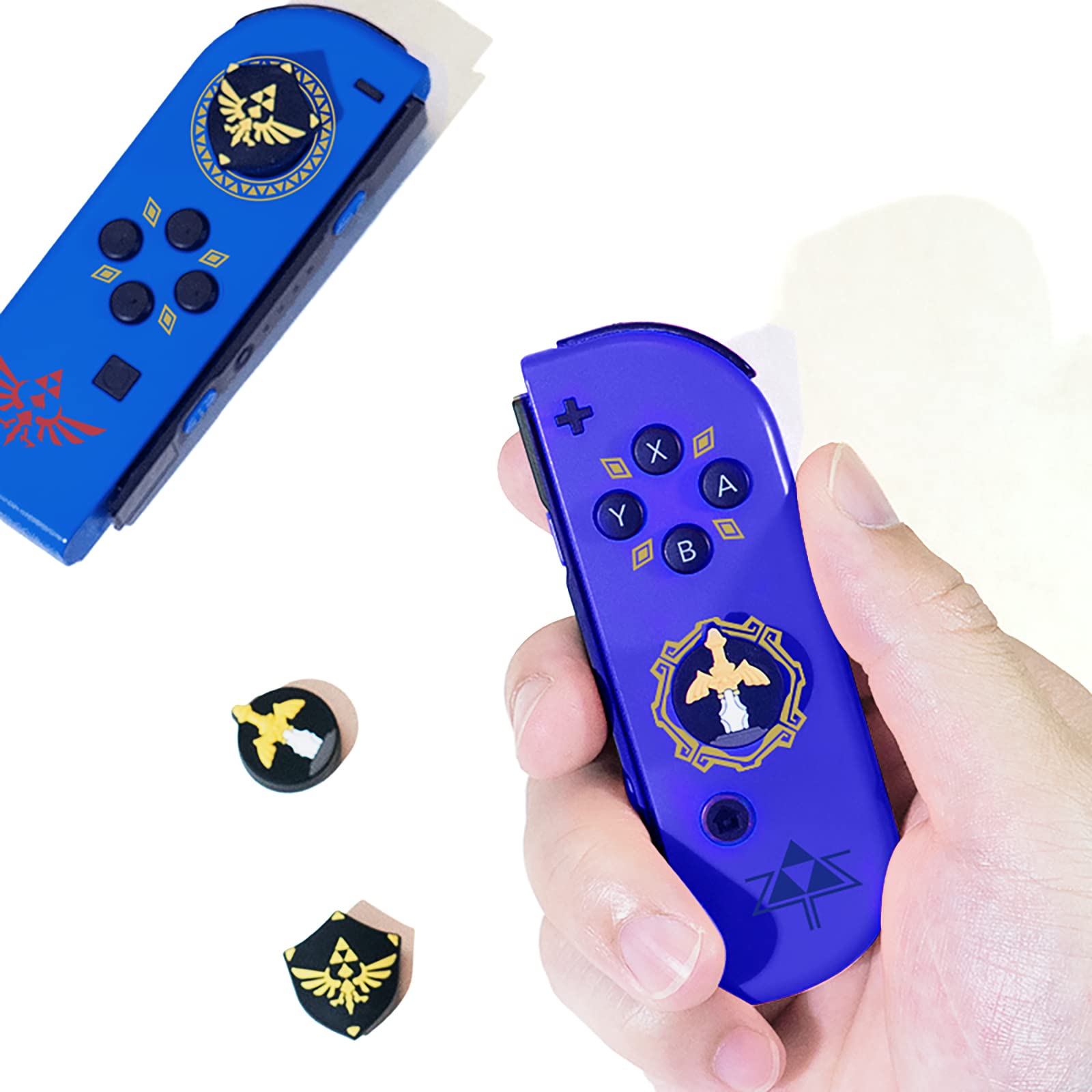 Thumb Grips for Nintendo Switch The Legend of Zelda Skyward Sword Joycon, Master Sword and Hylian Shield