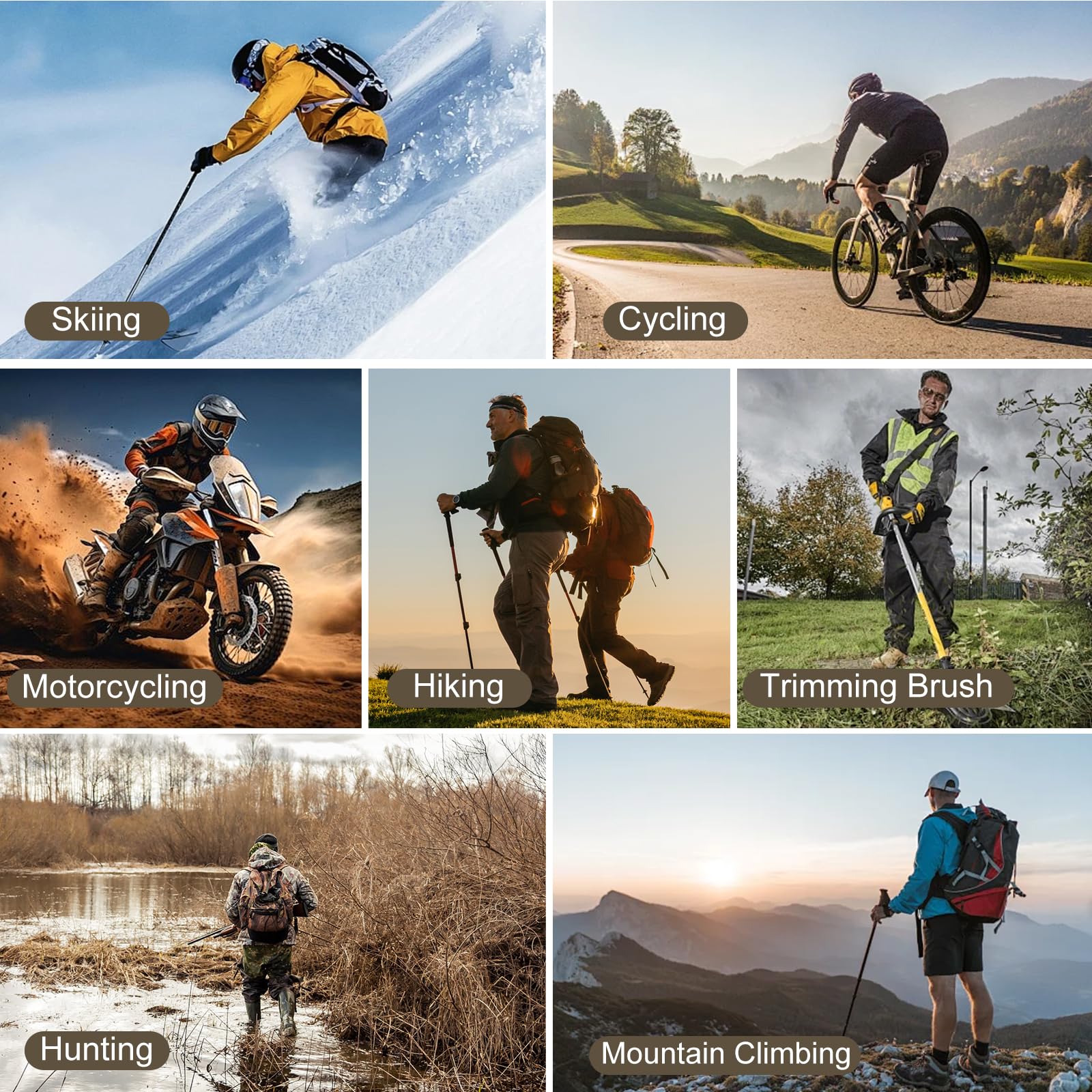 Snake Boots for Hunting Waterproof Snake Chaps for Hunting Boots Adjustable Snake Proof Gaiters Fits Men & Women Leg Bite Protective Guards