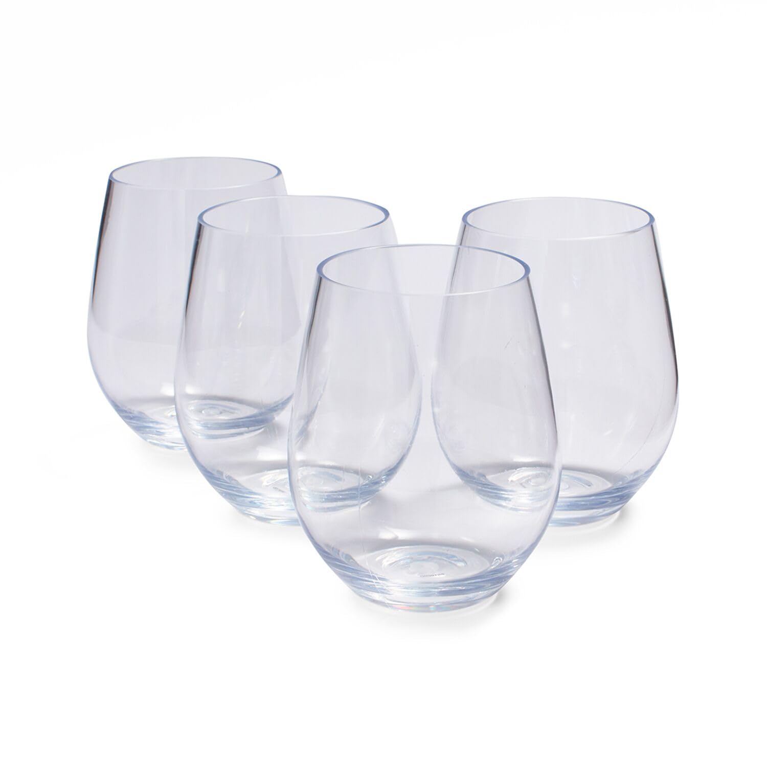Sur La Table Outdoor Stemless Wine, Set of 4