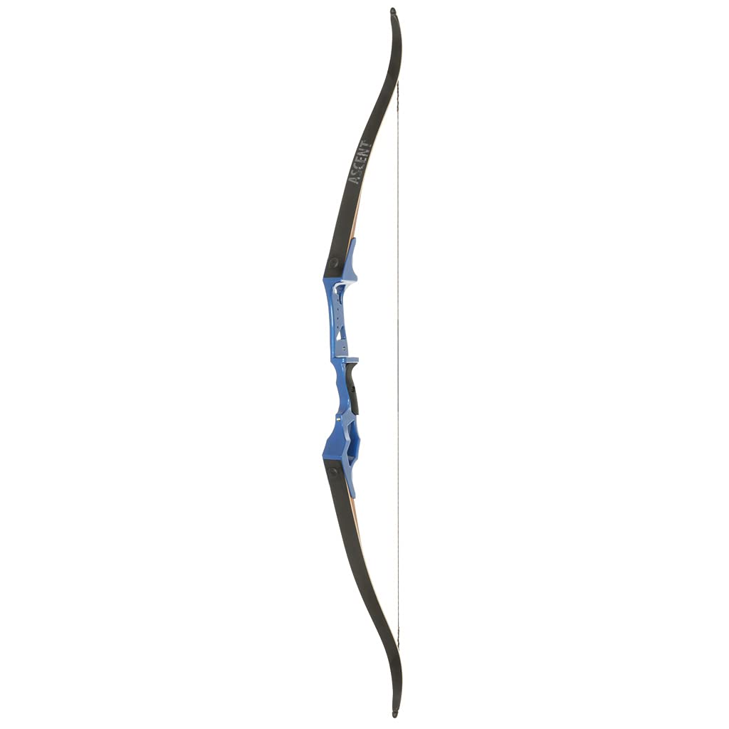 October Mountain Products Ascent 58” Recurve — Blue (RH - 50 lbs.)
