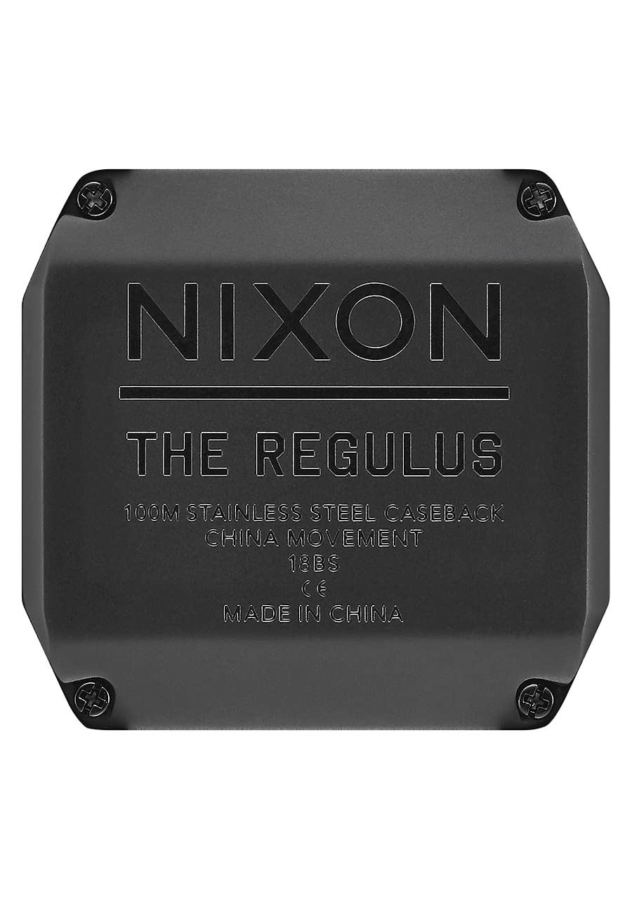 NIXON Regulus A1180 - Multicam - 100m Water Resistant Men's Digital Sport Watch (46mm Watch Face, 29mm-24mm Pu/Rubber/Silicone Band)