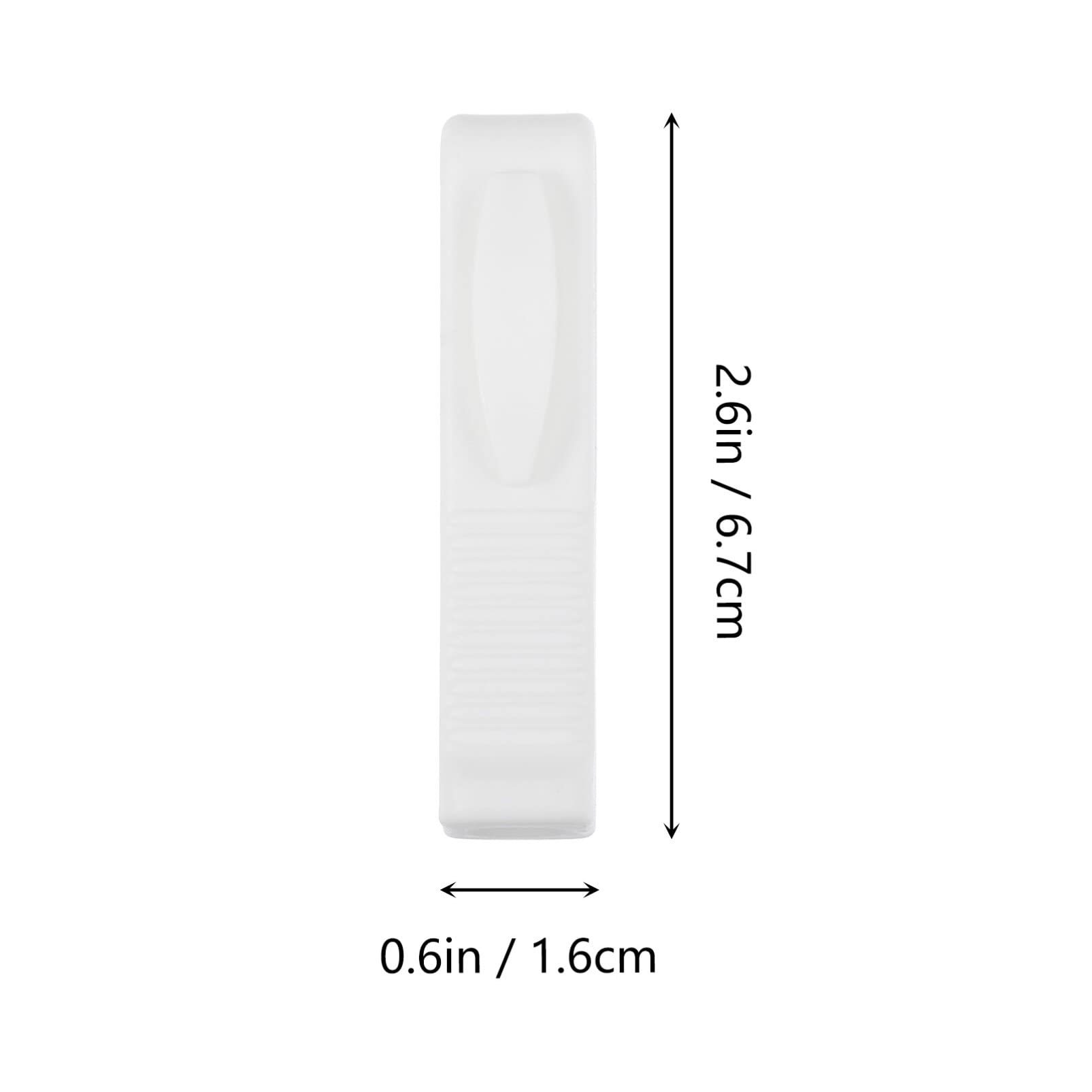 TEHAUX Ampule Opener, Ampule Breaker Plastic Ampoule Bottle Openers Glass Bottle Cutting Device Reusable Ampoule Bottle Cutter for Nurses Doctors (8pcs, White)