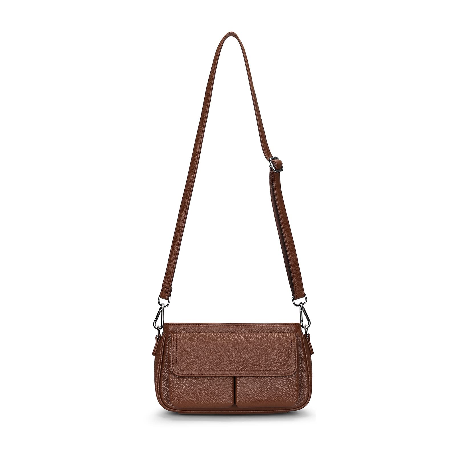 YALUXE Crossbody Bags for Women Fashion Shoulder Bag Medium Purse with Multi Pockets