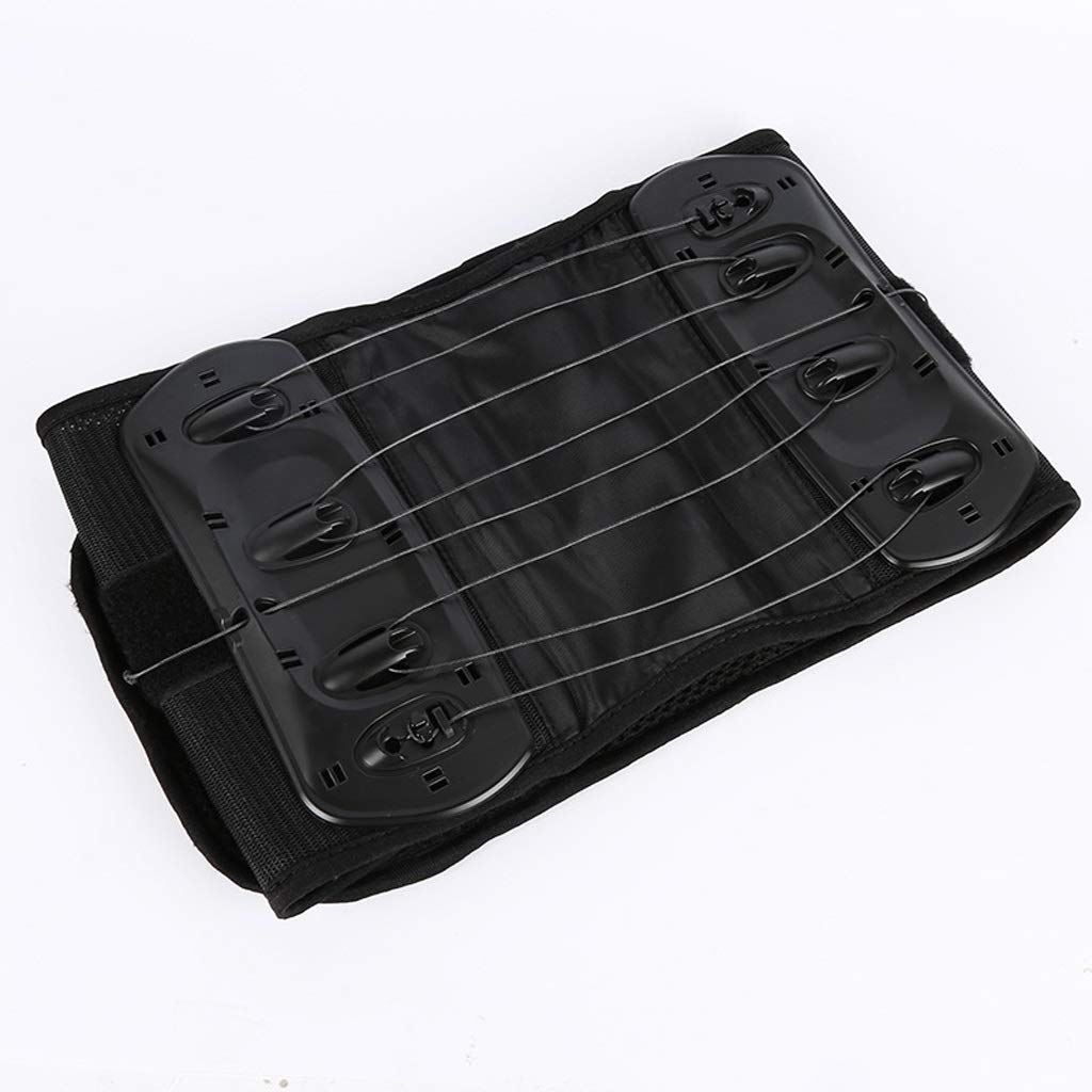 TANGIST Adjustable Pull,lumbar Brace Belt For Pain Relief And Injury Prevention,Posture Therapy Sports & Work (Size : L)