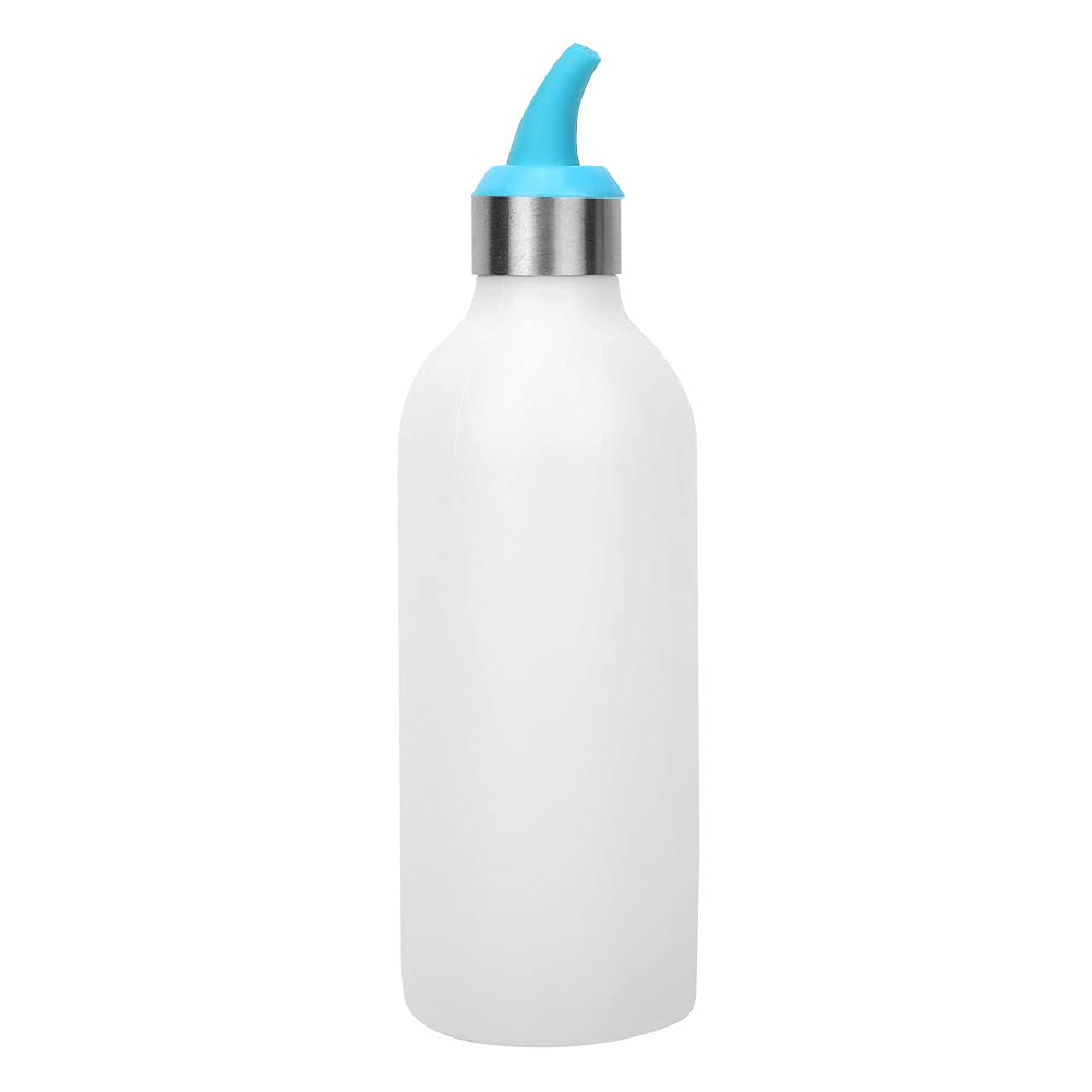 Squeeze Bottle, Empty Squeeze Bottles Leak Proof Refillable Condiment Container Squeeze Condiment Bottles for Kitchen Use Condiments Dressings (blue)