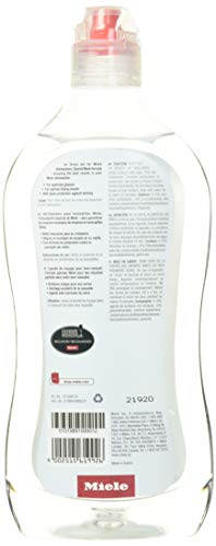 Miele Original Dishwasher Rinse Aid, for Optimal Drying and Sparkling Finish with Glass Protection Formula, 17 oz