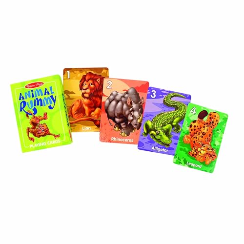 Melissa & Doug Classic Card Games Set - Old Maid, Go Fish, Rummy - FSC Certified