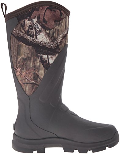 Muck Boot mens Woody Grit Hunting Shoes, Brown/Mossy Oak, 10-10.5 US