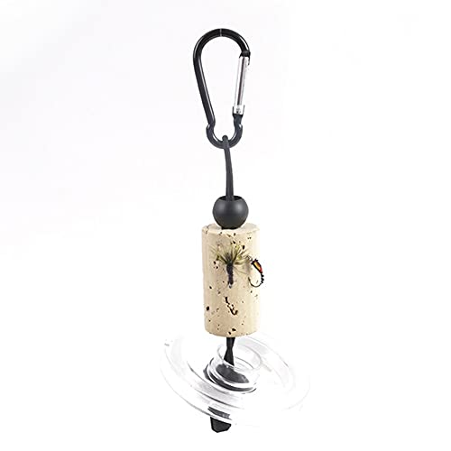 YDXNY Fishing Bottle Holder & Floatant with Carabiner Multifunction Fly Storage Fish Tackle Tool Fly Fishing Accessories