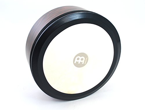 Meinl Percussion 14" Frame Drum, Extra Deep Shell Irish Bodhran-NOT MADE in CHINA-Goat Skin Head, Brown Burl, 2-YEAR WARRANTY, FD14IBO