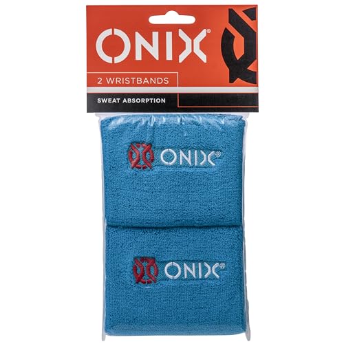 ONIX Pickleball Sweat Absorption Wristband — Blue