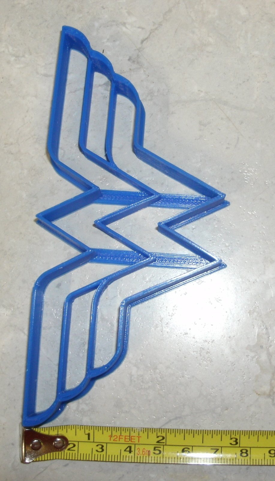 WOMAN SUPERHERO W DETAILED COOKIE CUTTER BAKING TOOL USA PR511