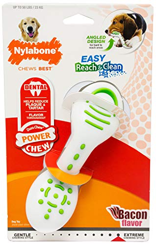 Nylabone Reach and Clean Chew Toy Bacon Large/Giant (1 Count)