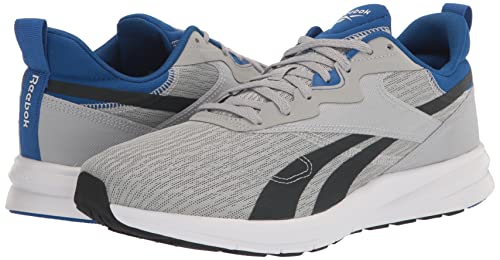 Reebok Men's Runner 4.0 Running Shoe, Pure Grey/Vector Blue, 10