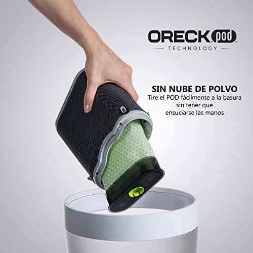 Oreck POD Cordless Stick Vacuum Cleaner, Lightweight, Bagged, Rechargeable, Black, BK51702