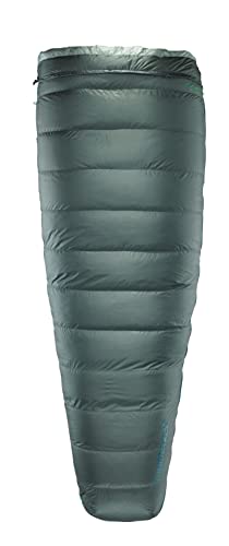 Therm-a-Rest Ohm 20F/-6C Ultralight Down Camping Sleeping Bag, Long, Balsam