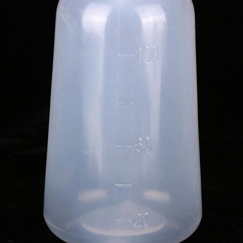 Squeeze Bottle with Cap, Plastic Ketchup Bottle 100ml Sauces Container Multifunctional Storage Bottle, Condiment Bottle Kitchen Gadgets(red)