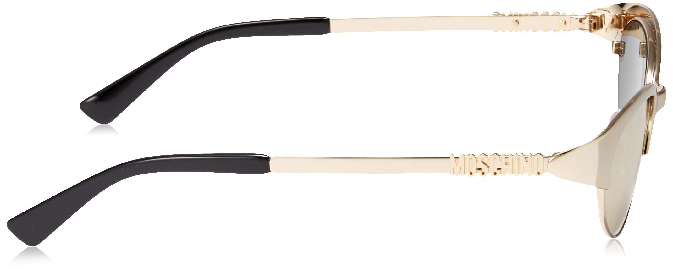 MOSCHINO Ivory Multilayer Cat Eye Ladies Sunglasses MOS039/S 0000/UE 54