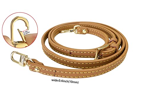 YESIKIMI 10mm Thin Real leather Adjustable Crossbody Straps For Eva,milla,Favorite,Felicie,Alma BB PHONE STRAP