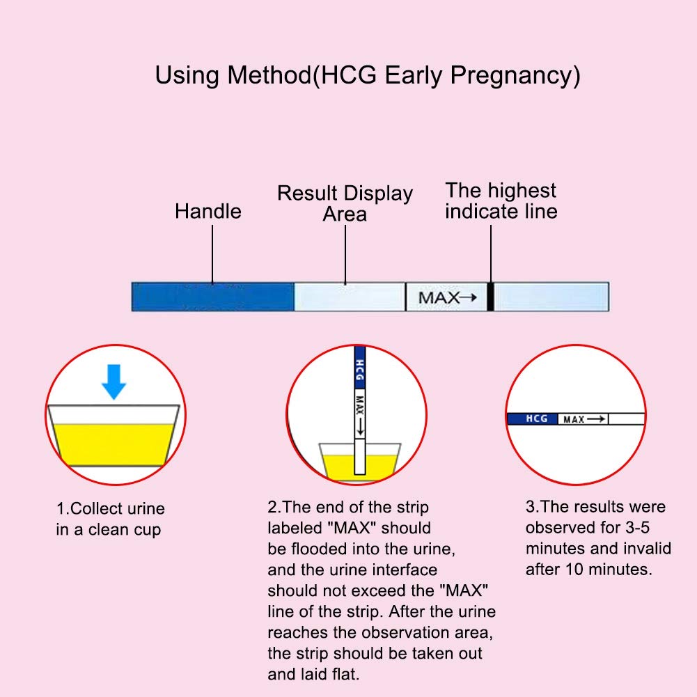 Portability 15pcs HCG Urine Testing Early Pregnancy Test Home Pregnancy Test for Pregnancy Kits