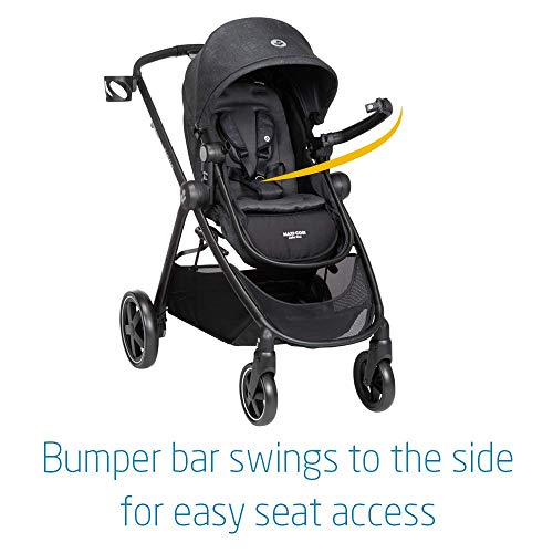Maxi-Cosi Zelia Max 5-in-1 Modular Travel System, Nomad Black